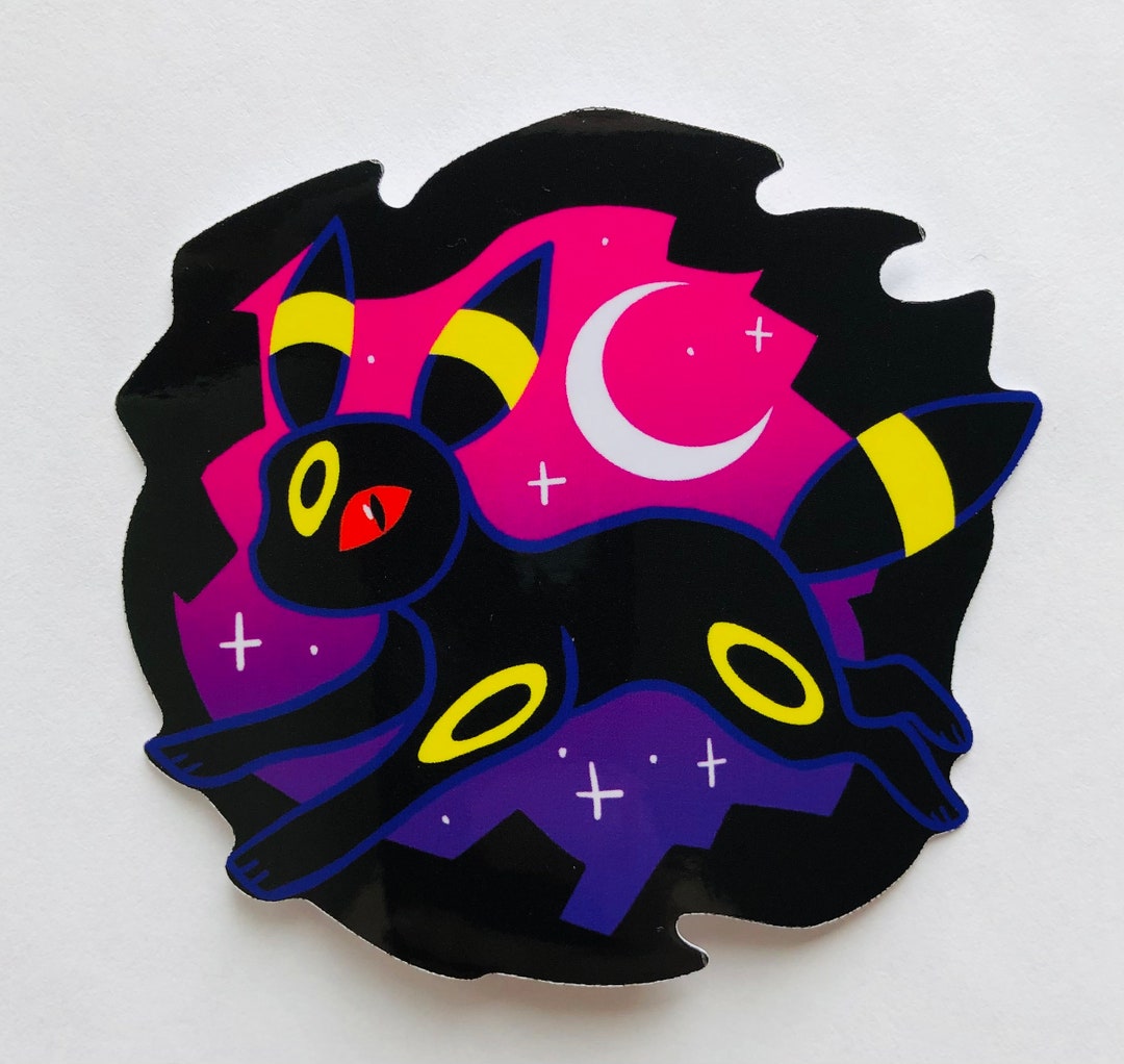 Umbreon Eeveelutions Sticker - Etsy