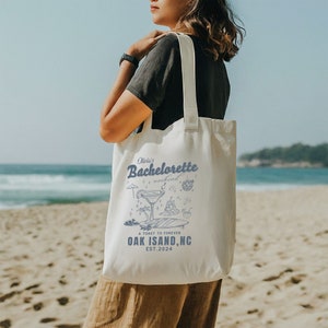 Custom Bachelorette Totes, Club Bachelorette Tote, Beach Bachelorette ...