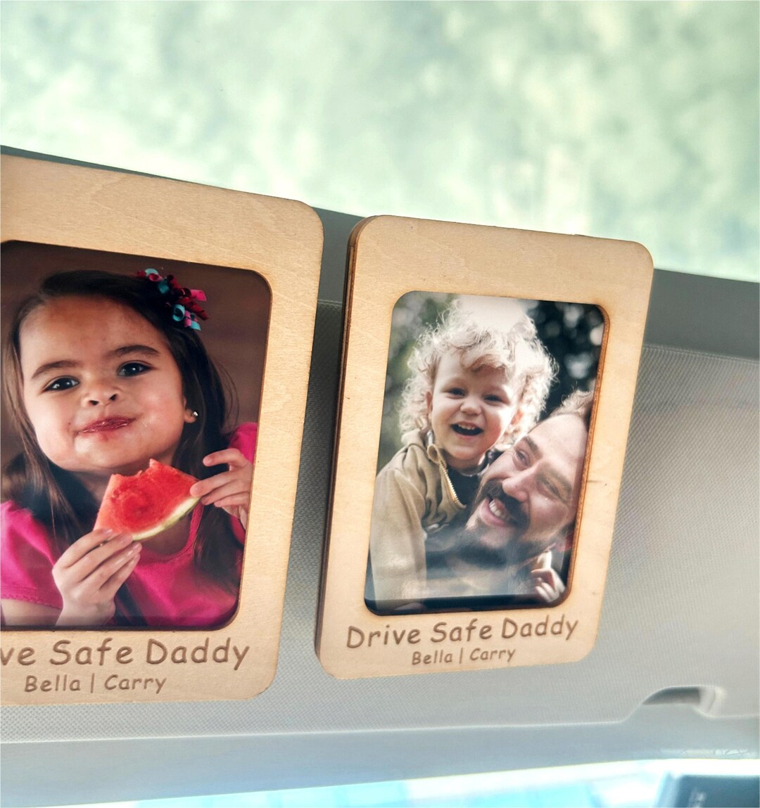 Drive Safe Gift, Gifts for Dad Personalized Picture Frame, Custom Photo ...