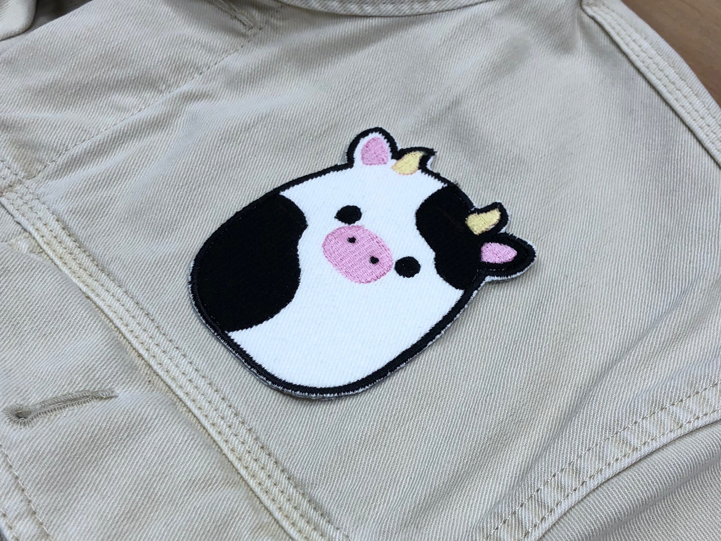 Connor Cow Squishmallow Iron on Patch - Etsy