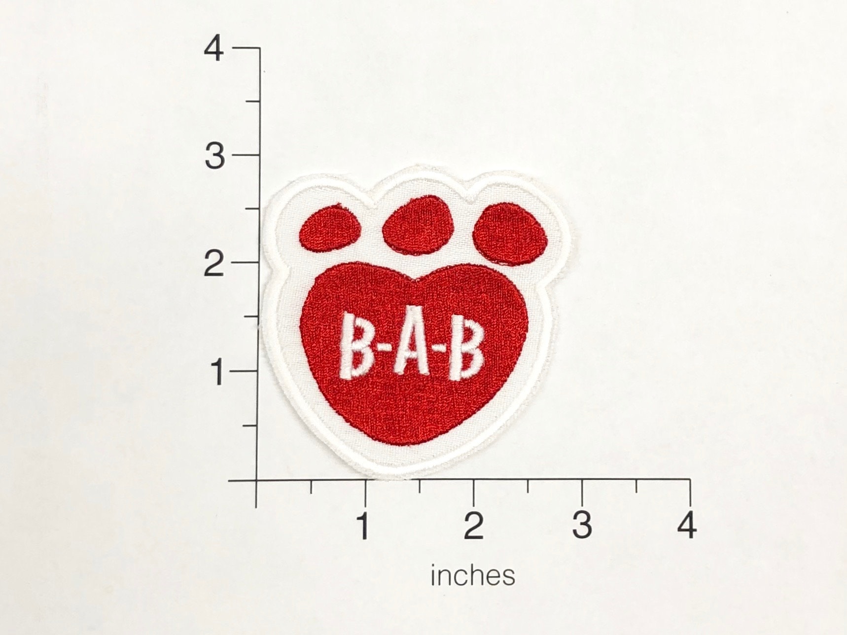 Build A Bear Paw Patch - Iron on Patch - Etsy