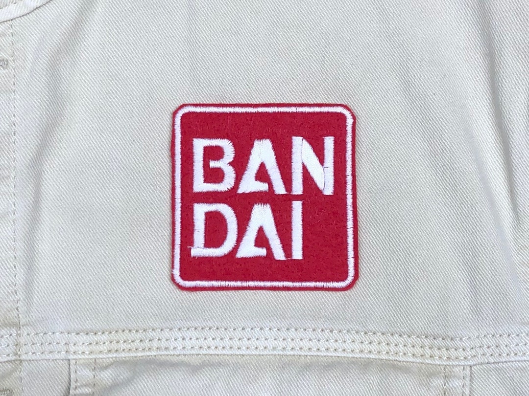 Bandai Logo Red - Iron on Patch - Etsy
