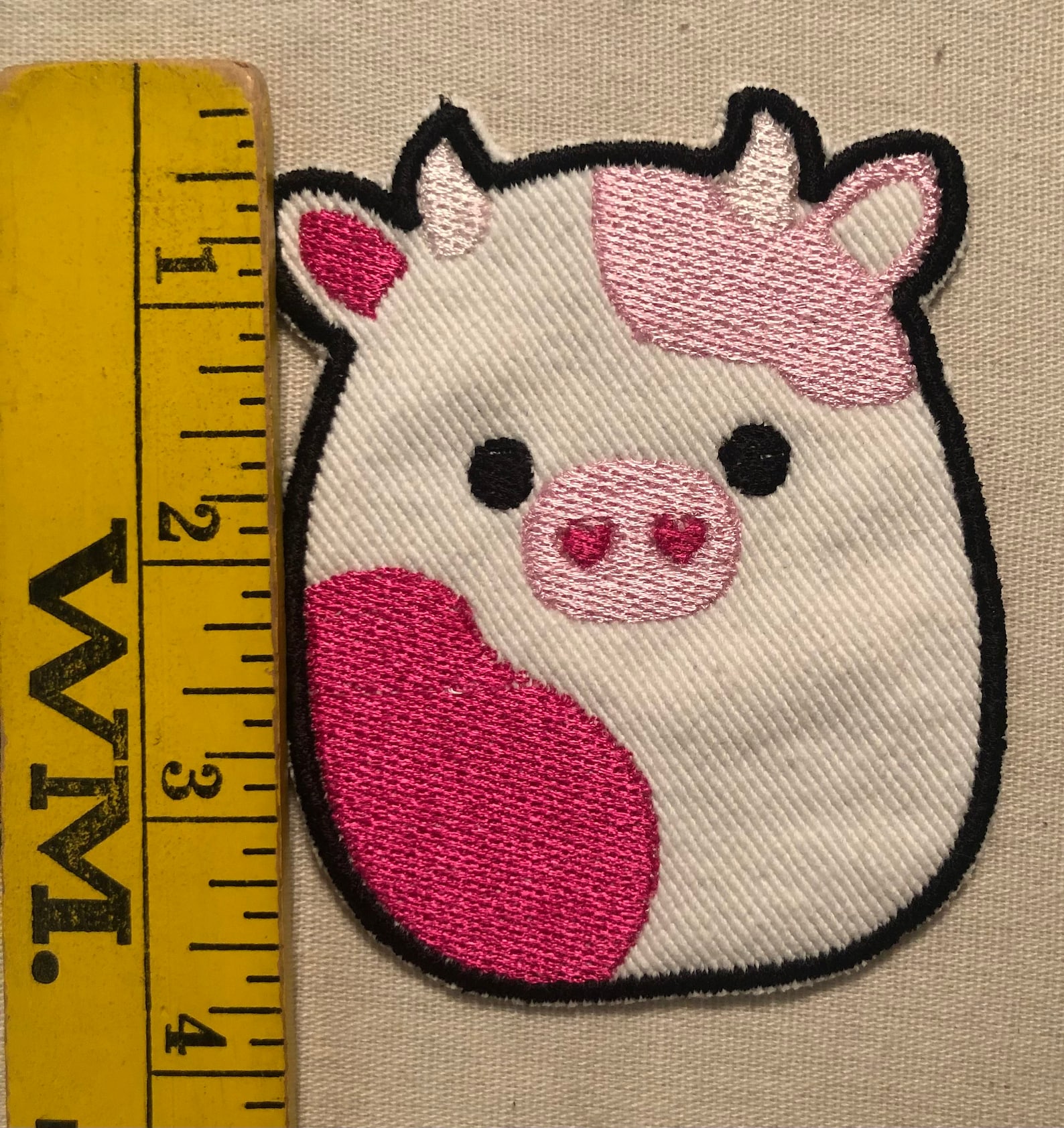 Caedyn Cow Squishmallow Iron on Patch - Etsy