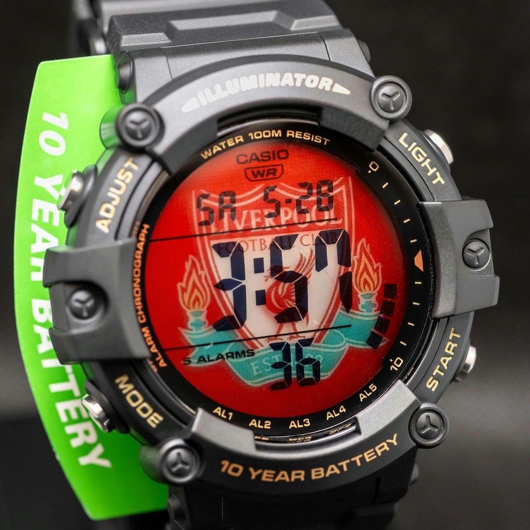 Modified Casio AE-1500 'the Pool' in Black Gold Case. - Etsy