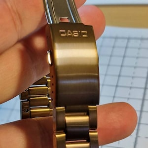 Modified Casio AE-1200 "full Moonshine" Bronze Color Case Hydromod ...