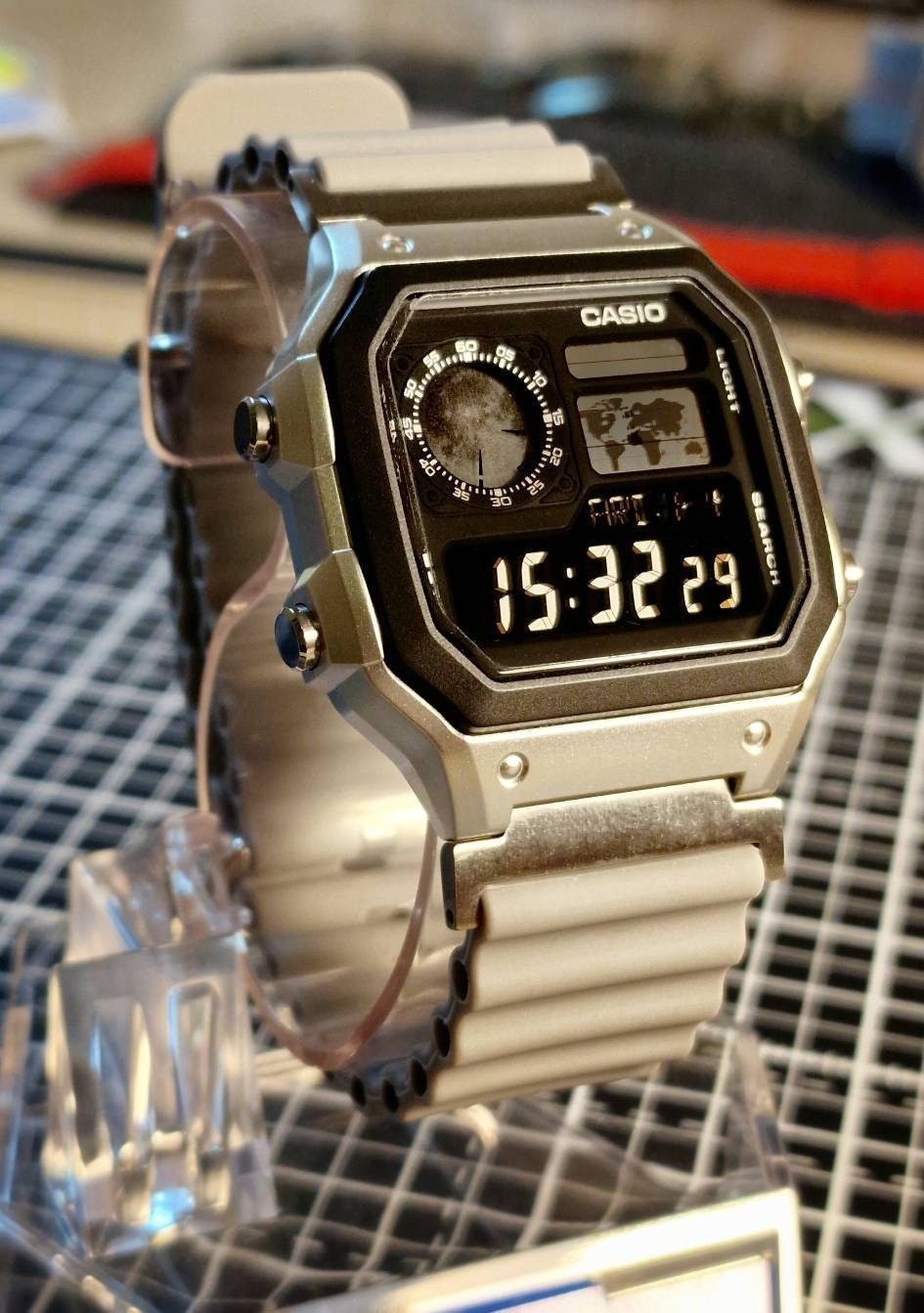 Modified Casio AE-1200 full Moon Hydromod 22mm - Etsy