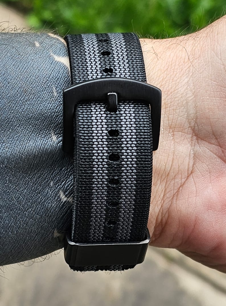 Custom Casio WS-1600 Watch: Hydromod, Negative LCD, Bond Elastic Strap ...