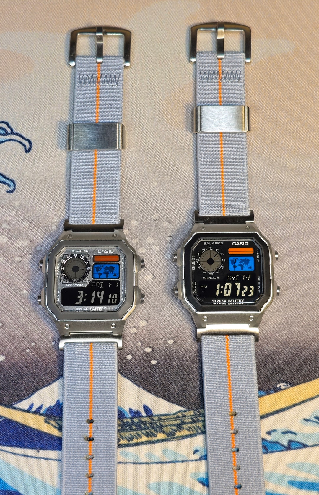 Modified Watch Based on Casio AE-1200 Hydromod Watch - Etsy Canada