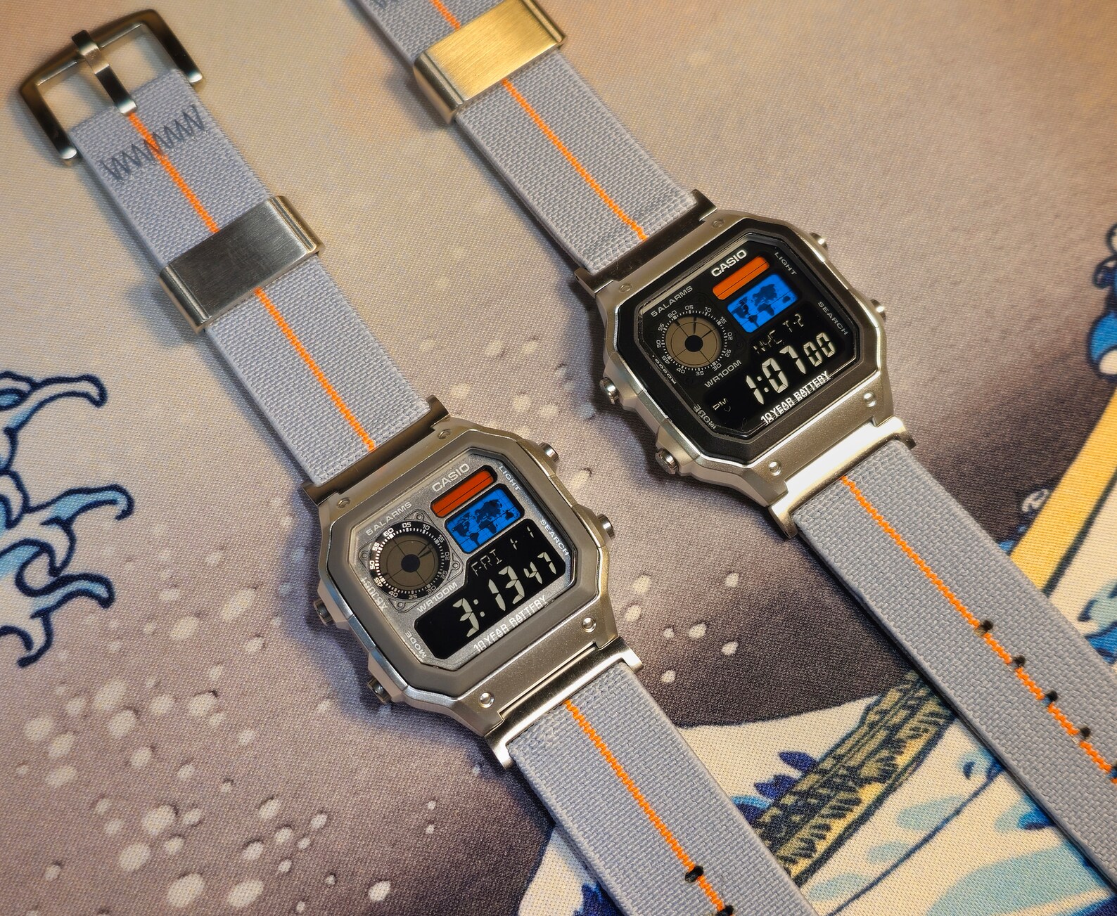 Modified Watch Based on Casio AE-1200 Hydromod Watch - Etsy