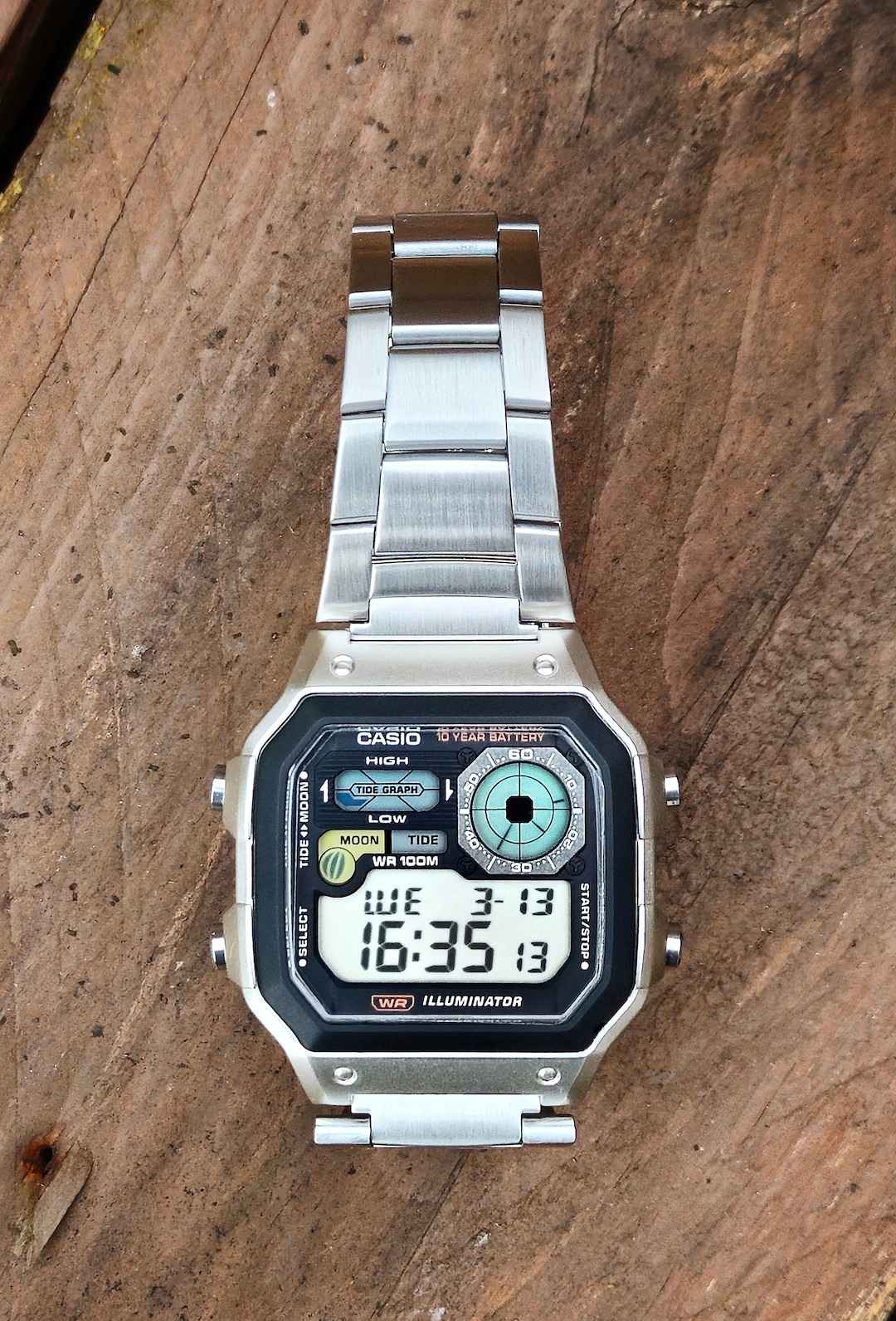 Modified Watch Based on CASIO WS-1700 "royale Mod" Stainless Steel ...