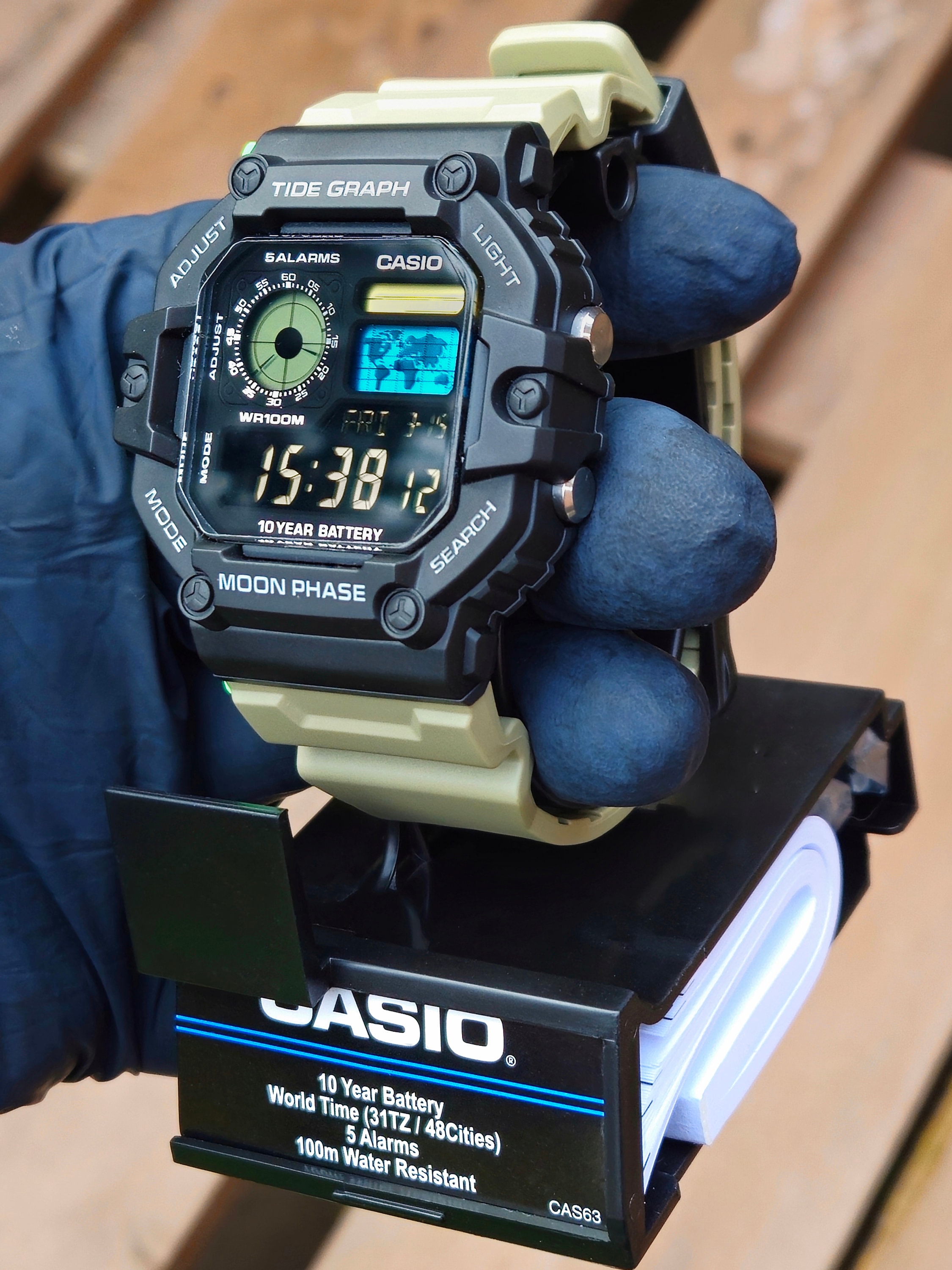 Modified Watch Based on Casio AE-1200/WS-1700 - 'royale Beast" Watch ...
