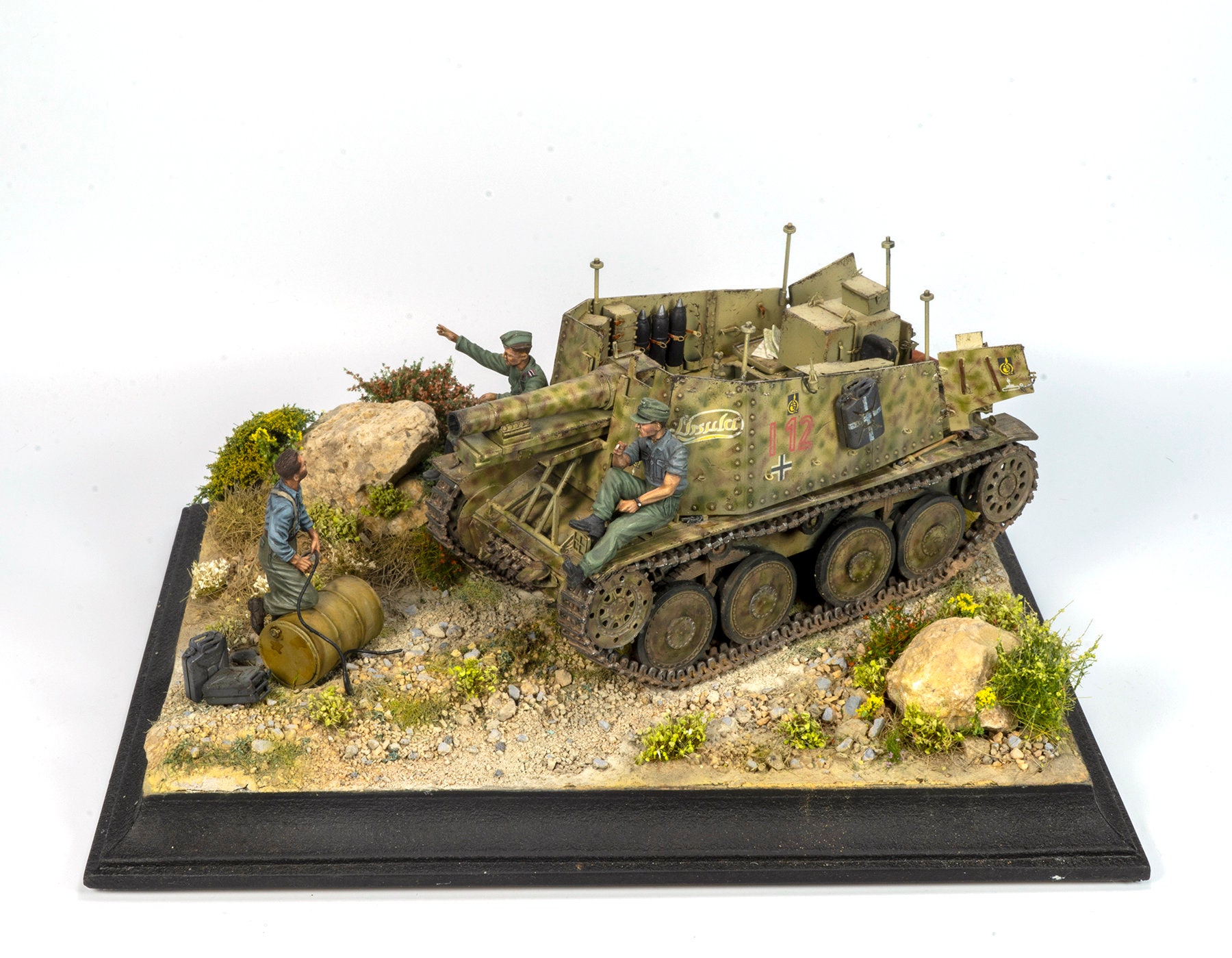 German WWII Self Propelled Gun Sig 33 Auf Panzer 38t Ausf.h/k Grille - Etsy