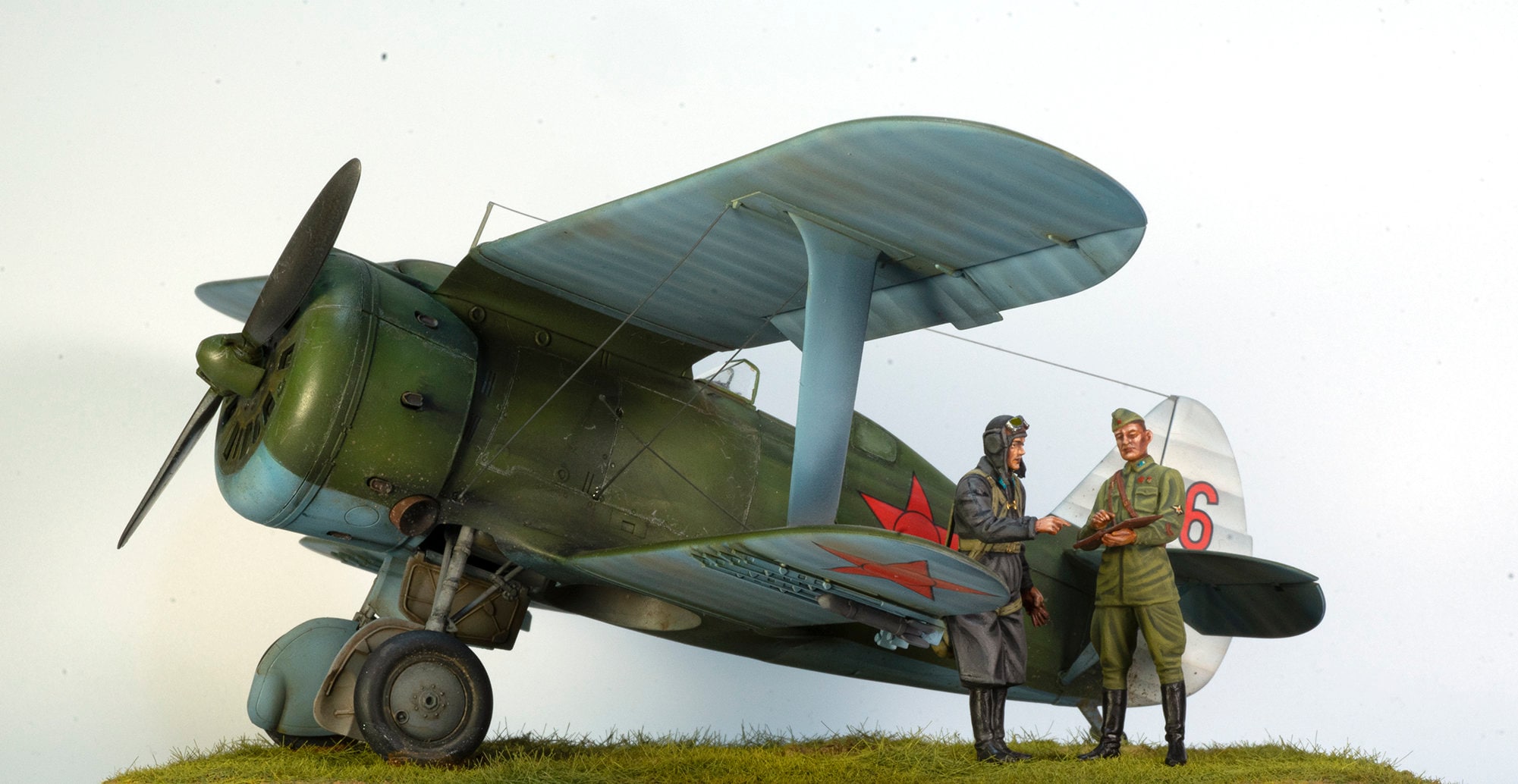 WII Polikarpov I-153 russian: И-153 Soviet Biplane Fighter - Etsy