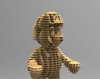 Mario Laser Cut - Etsy