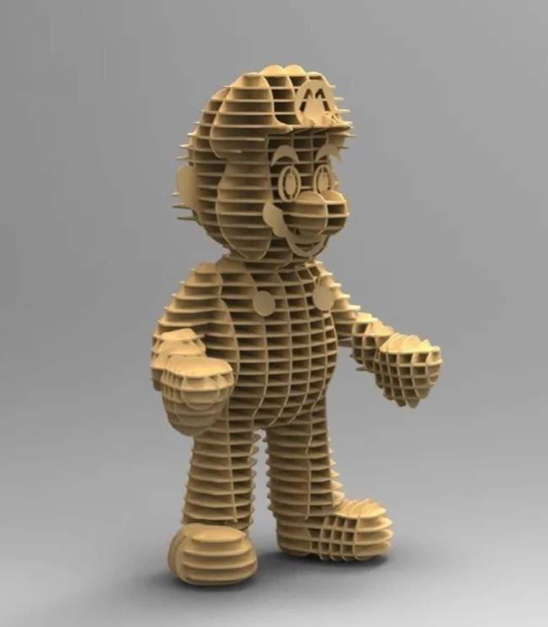 Mario File Cdr and Dxf Vector Download for Laser Cut - Etsy Canada