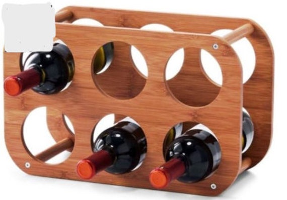 Wine Rack Cdr and Dxf Vector Download for Laser Cutting - Etsy