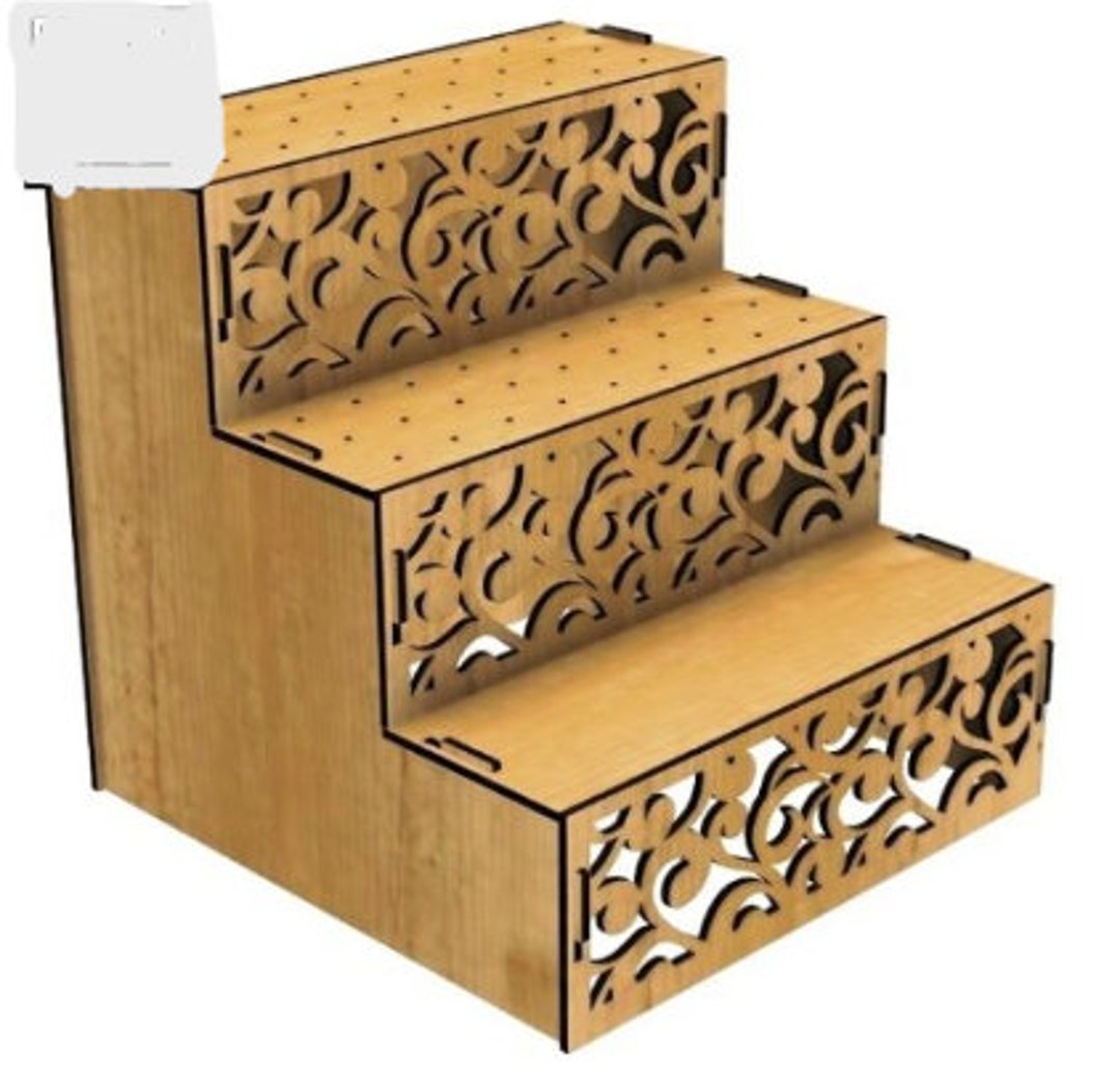 Cake Stand Cdr and Dxf Vector Download Laser Cutting - Etsy