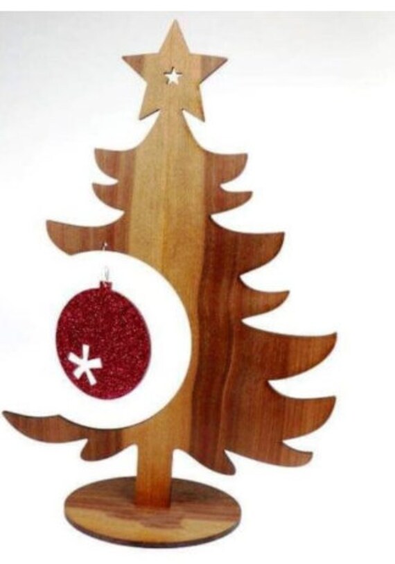 Christmas Tree File Cdr and Dxf Vector Download for Laser - Etsy