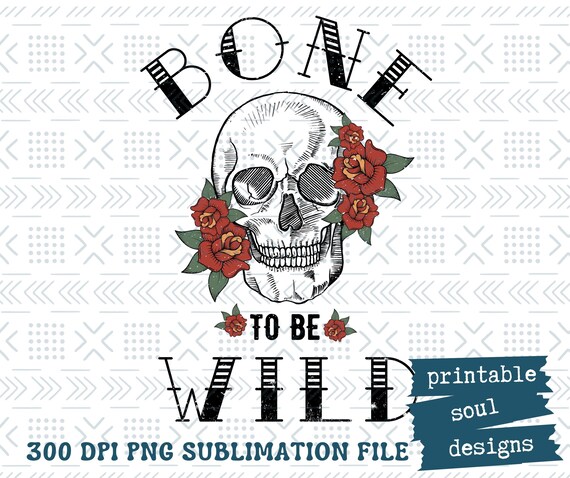 Floral Skull PNG for Sublimation Design Retro Skull PNG - Etsy