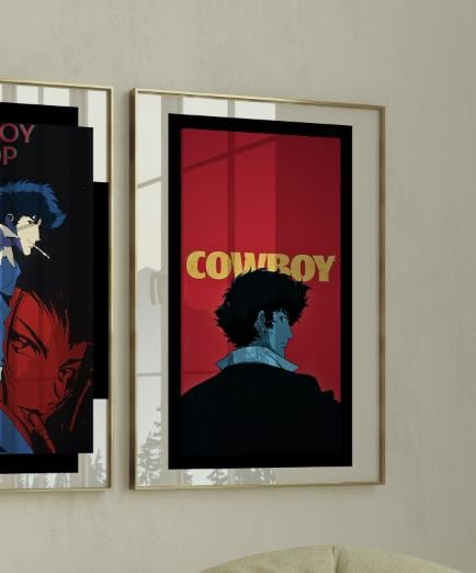 Cowboy Bebop Digital Wall Art | Anime-inspired Space Jazz Decor ...