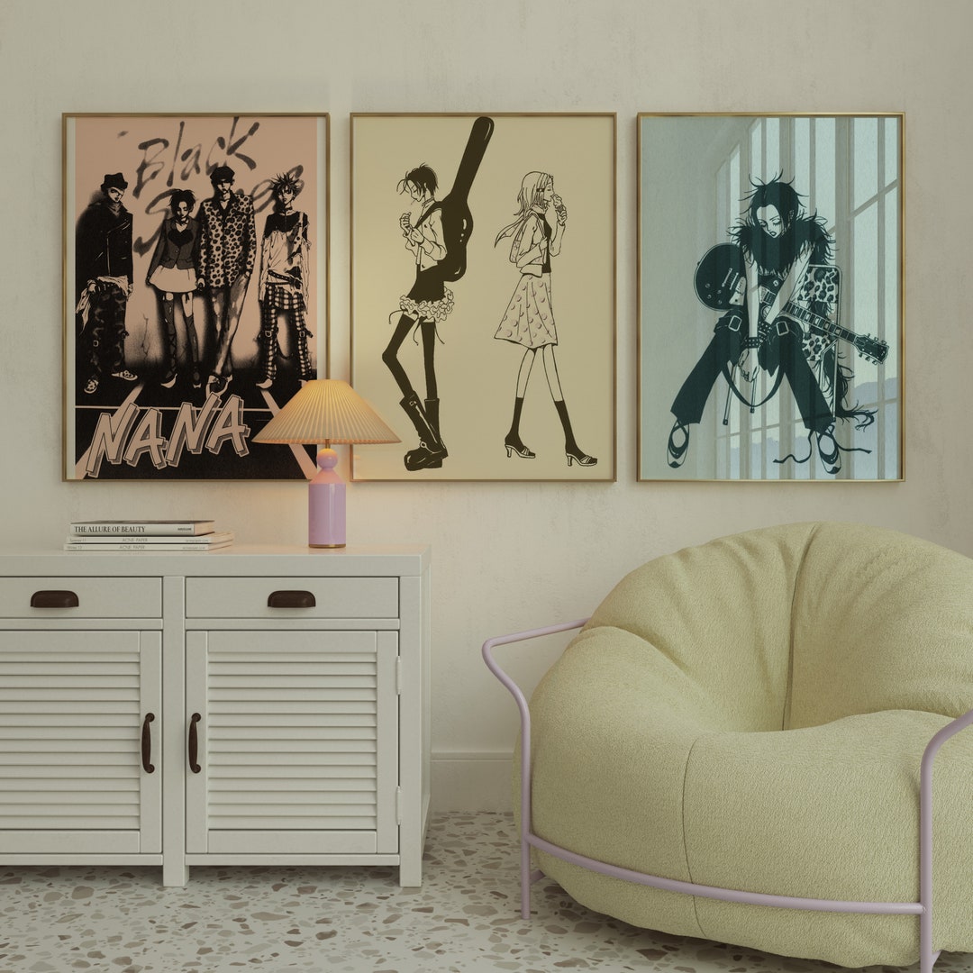 Set of 6 Nana Poster (digital Download), Japan Anime Poster, Poster ...