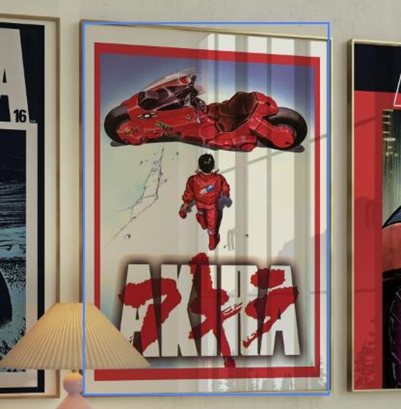 Akira Anime Digital Wall Art | Cyberpunk Sci-fi Poster | High ...