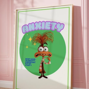 Inside Out 2 Emotion Posters, Coping Strategies, Digital Download ...