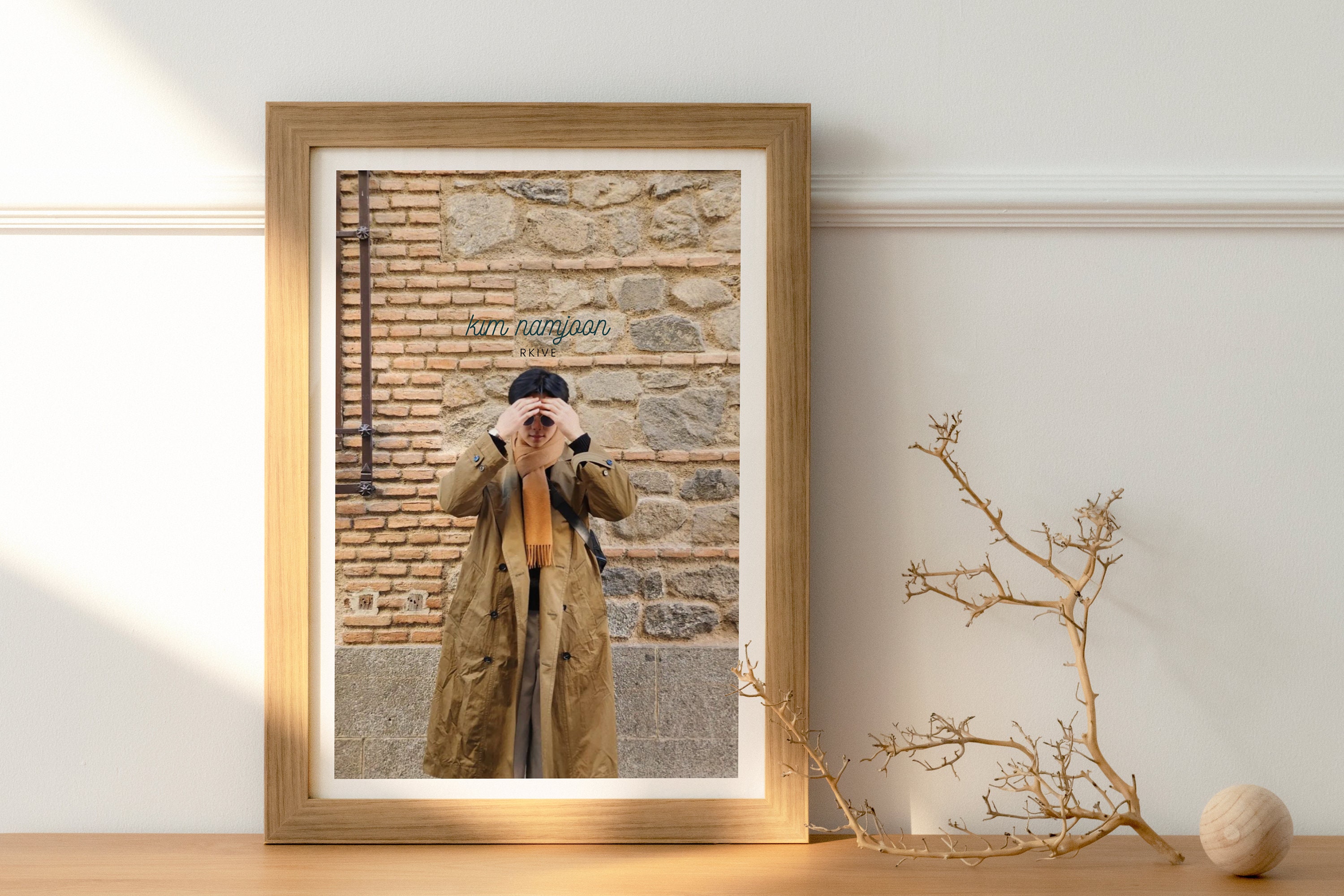 BTS Poster Set of 6 digital Download, Aesthetic Typography BTS ...