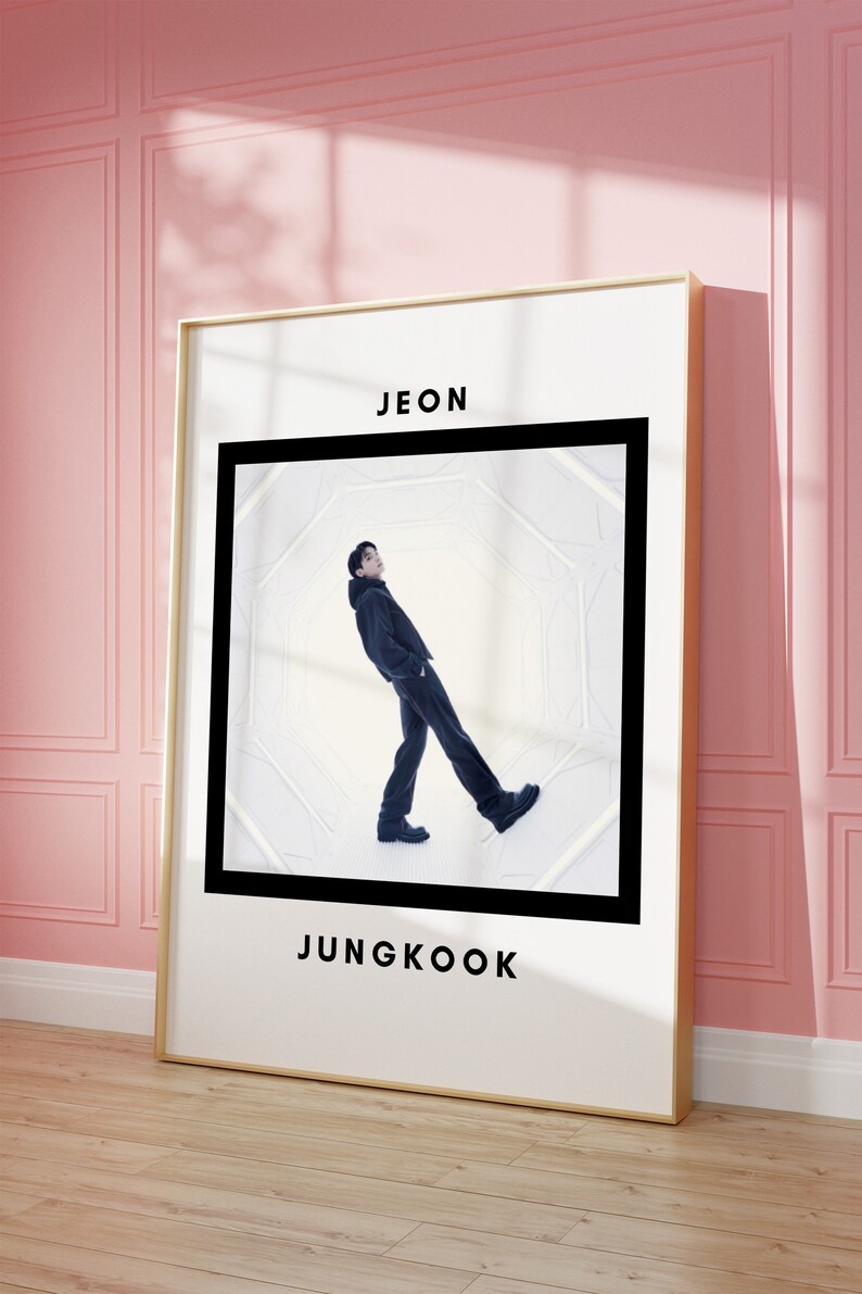 BTS Poster Set of 5 digital Download, Jungkook Calvin Klein , Aesthetic ...