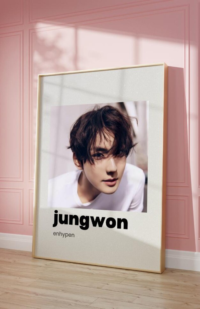 Set of 7 ENHYPEN Art | K-pop Wall Art | ENHYPEN Inspired Decor ...