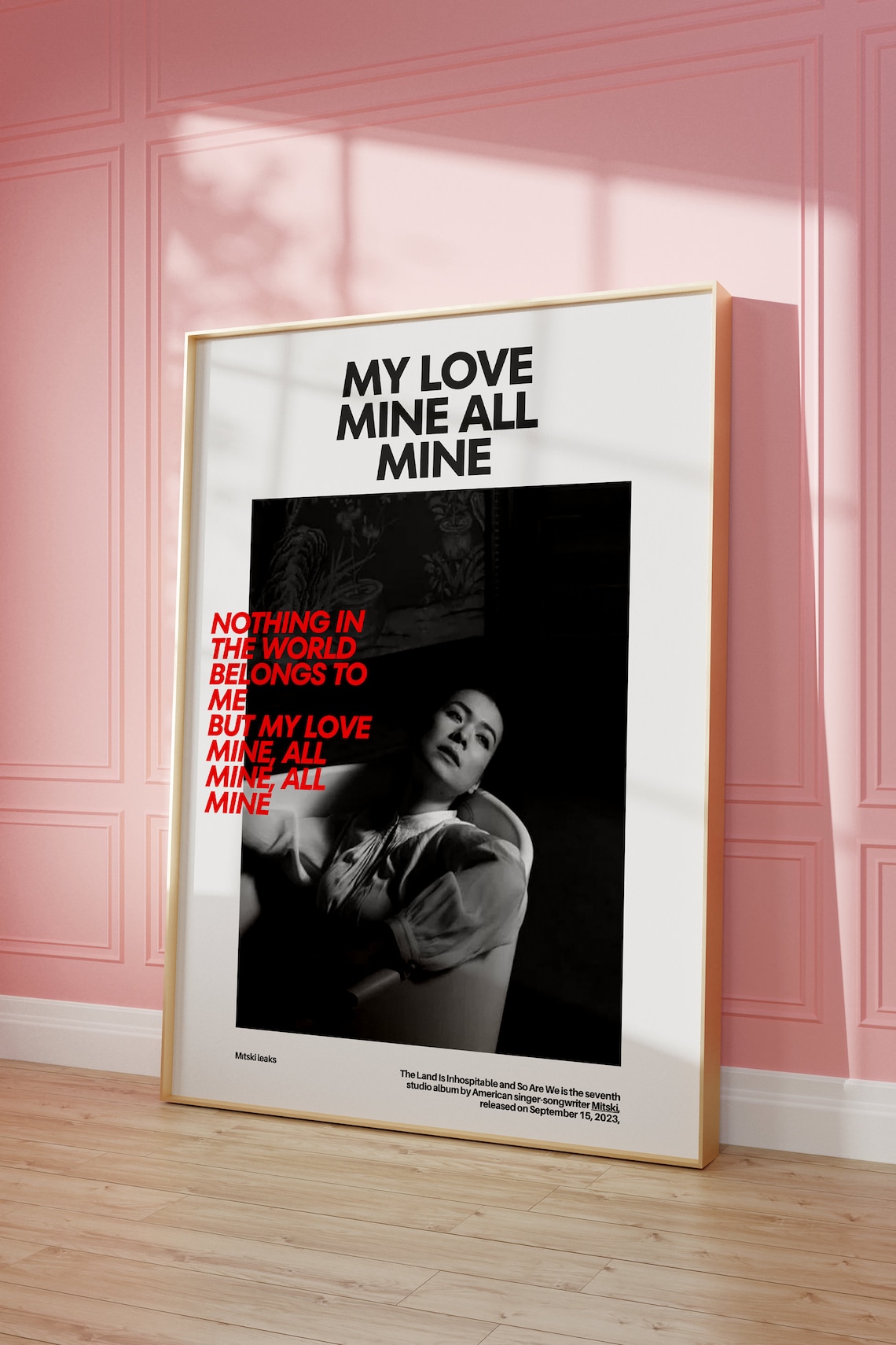 Mitski Poster, Mitski Wall Art Set of 9, Vintage Mitski Poster, Retro ...