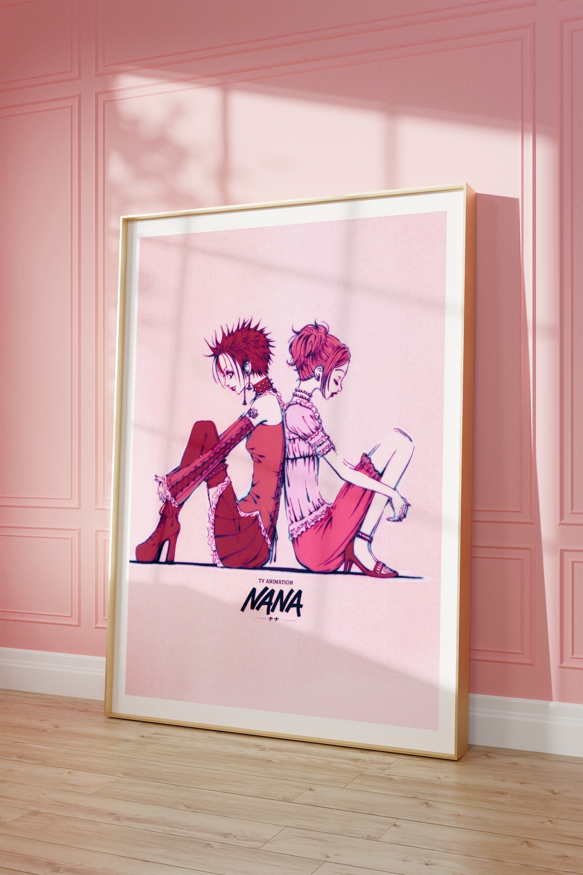 Set of 6 Nana Poster Japan Anime Poster Poster Print Black - Etsy