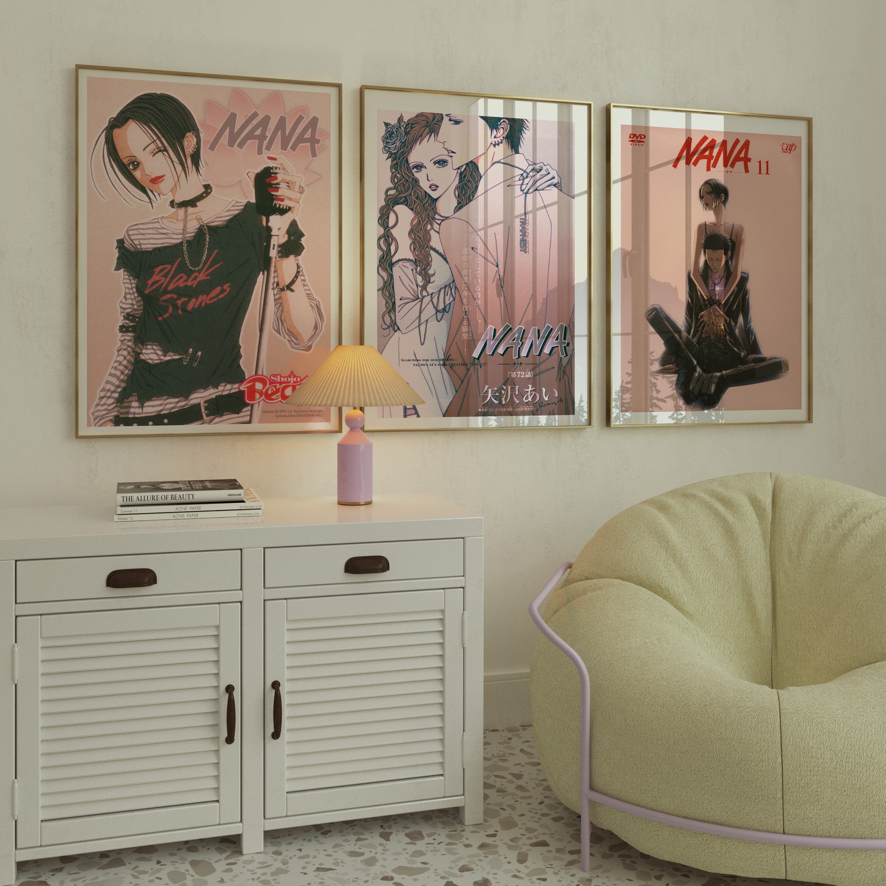 Set of 6 Nana Poster (digital Download), Japan Anime Poster, Poster ...