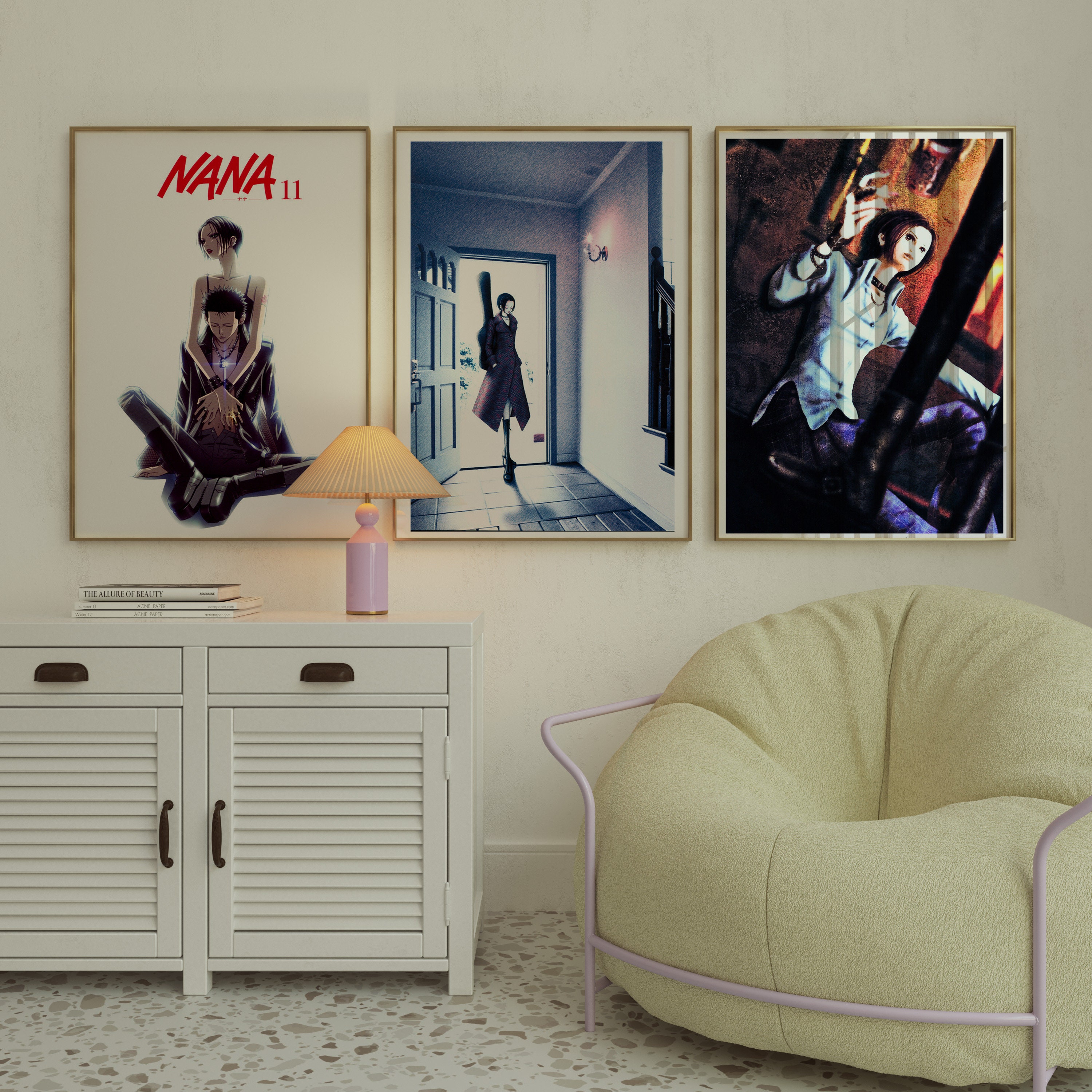 Set of 6 Nana Poster (digital Download), Japan Anime Poster, Poster ...