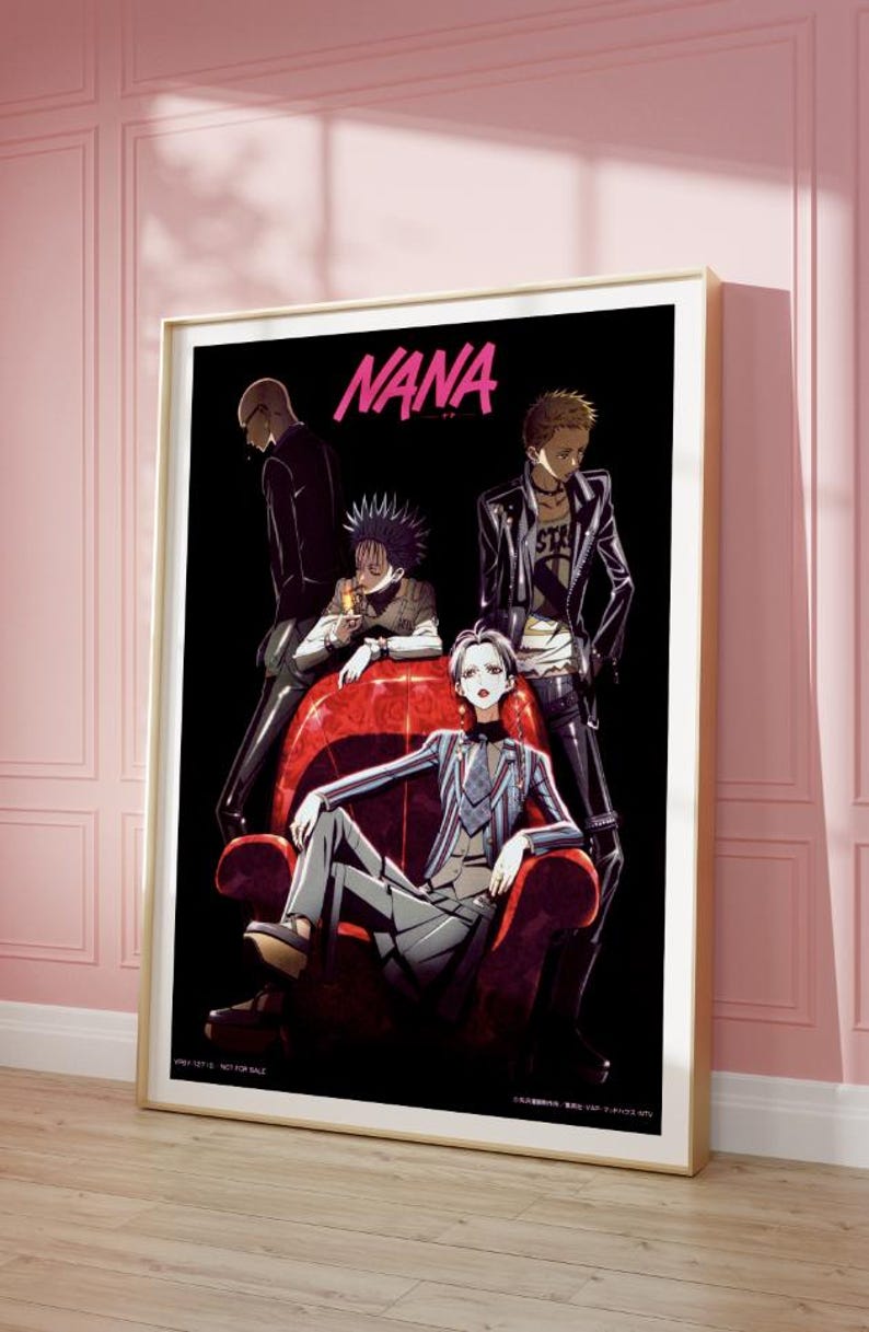 Set of 6 Nana Poster (digital Download), Japan Anime Poster, Poster ...