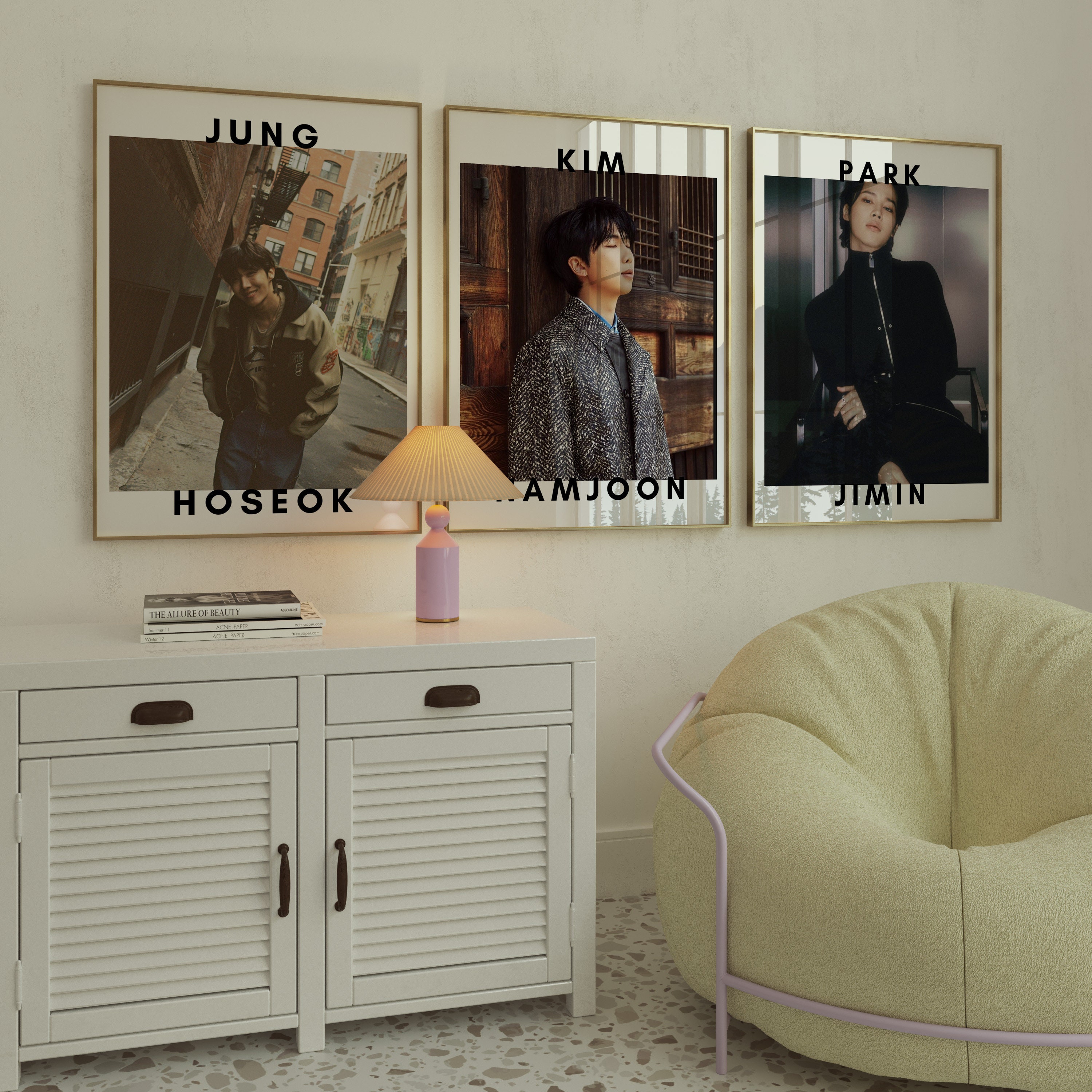 BTS Poster Set of 7 digital Download, Jungkook Calvin Klein , Aesthetic ...