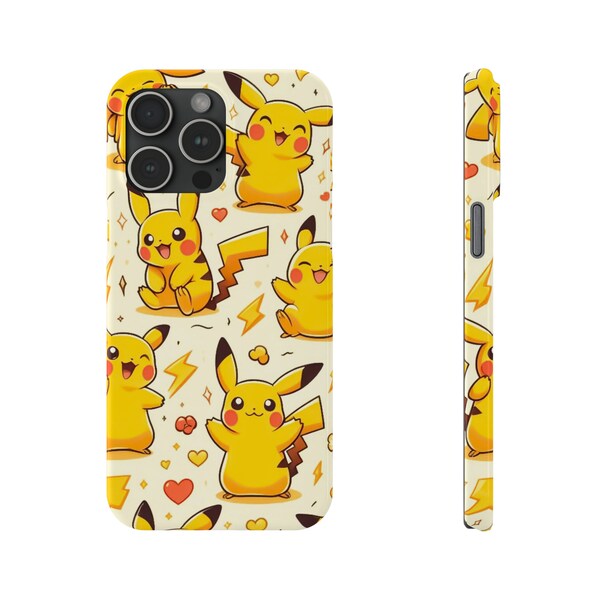 Pikachu iPhone Case - Etsy