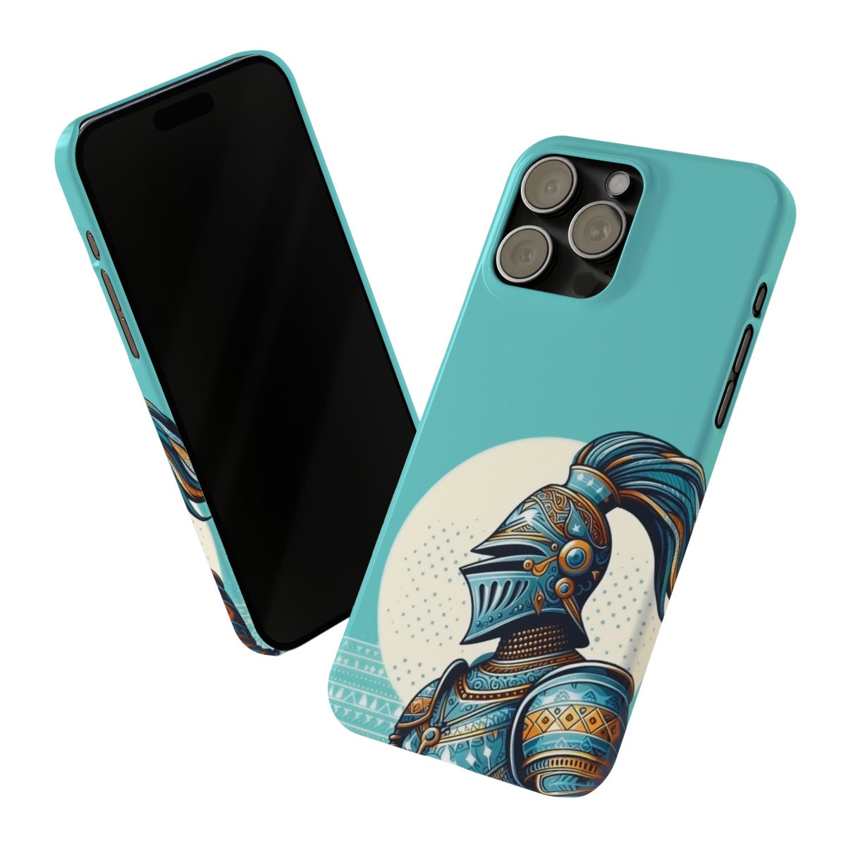 Knight iPhone Case LARP Dnd Medieval Knight iPhone Case for iPhone 7-15 ...