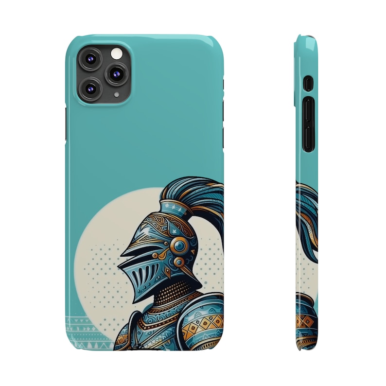 Knight iPhone Case LARP Dnd Medieval Knight iPhone Case for iPhone 7-15 ...