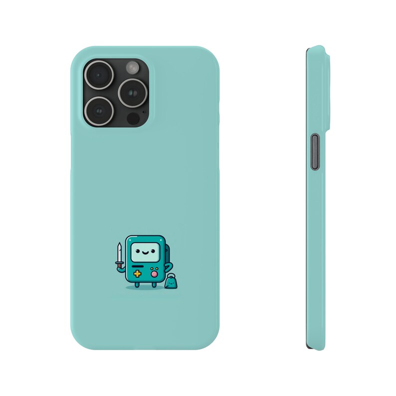 IPhone 15 BMO Adventure Time Cute Case iPhone 13-15 Pro Max Flexible ...
