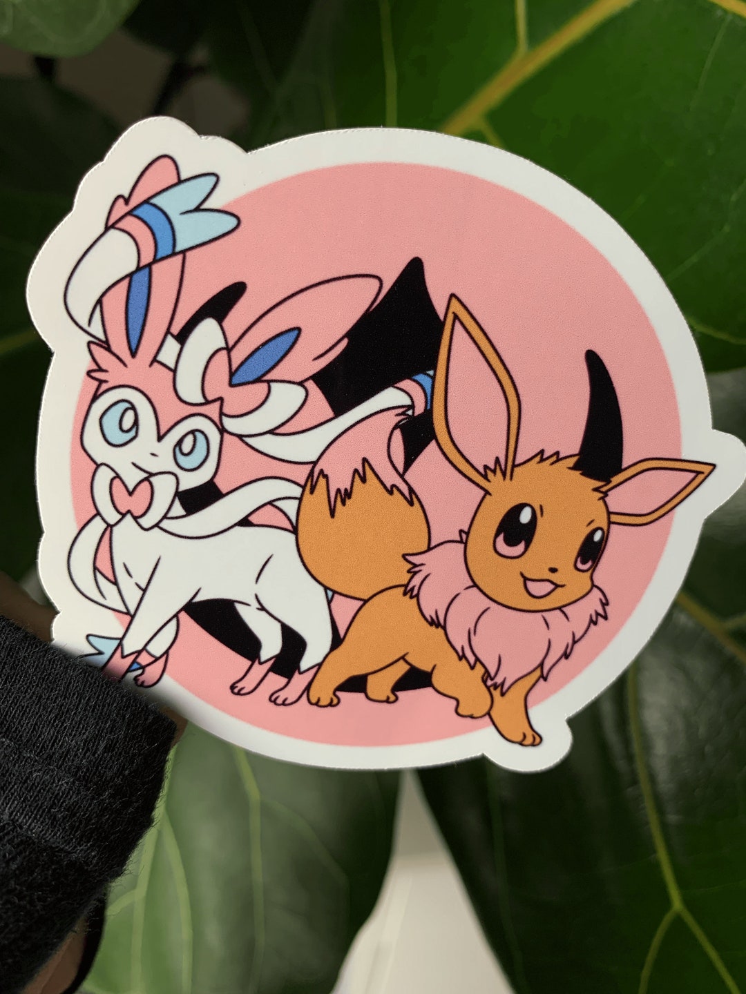 Eevee Element Vinyl Die Cut Sticker - Etsy