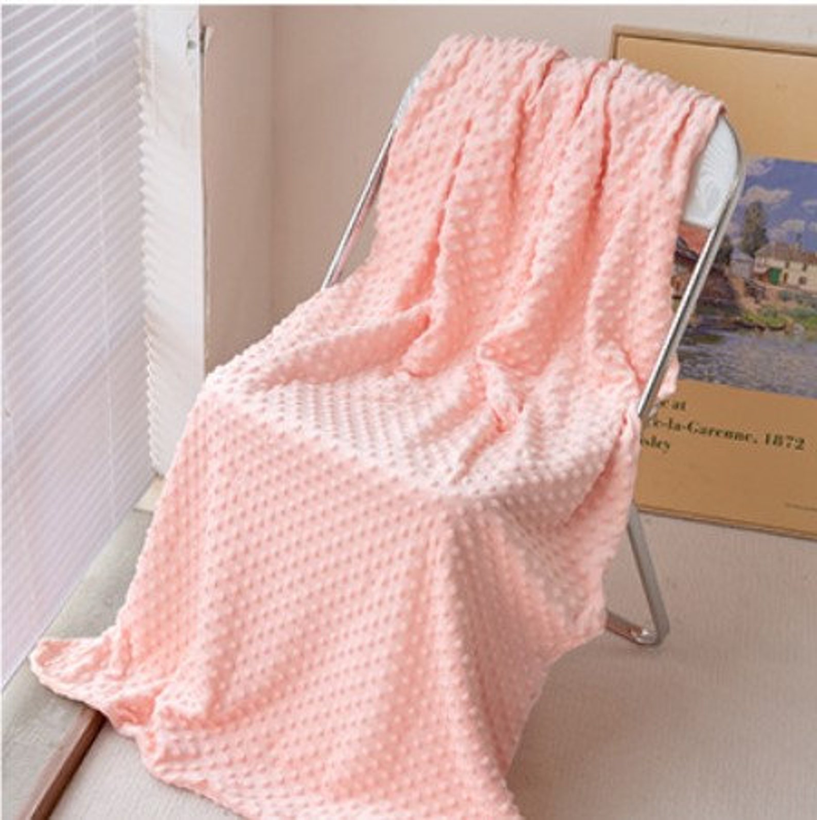 Soft Plain Bubble Blankets for Adult, Baby, Kid – Handcrafted Cozy ...