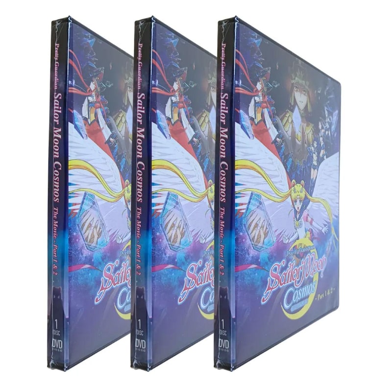 Sailor Moon Cosmos DVD Anime Parts 1 & 2 - Etsy