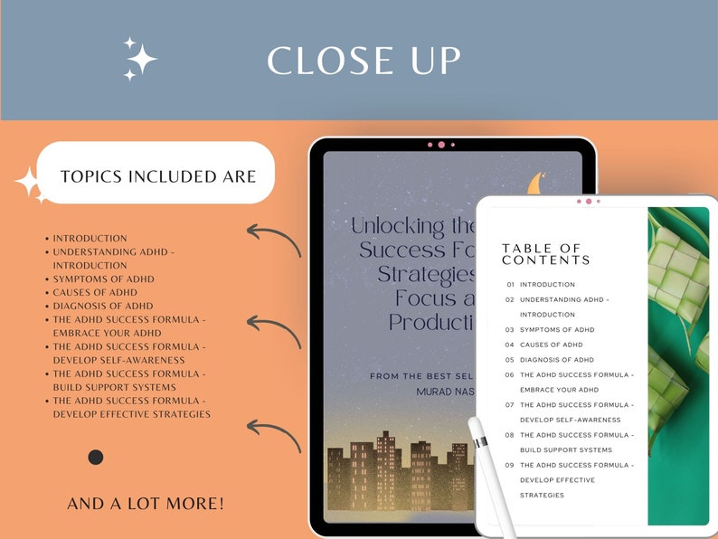 Unlocking the ADHD Success Formula Done for You Ebook & Guide for ADHD ...