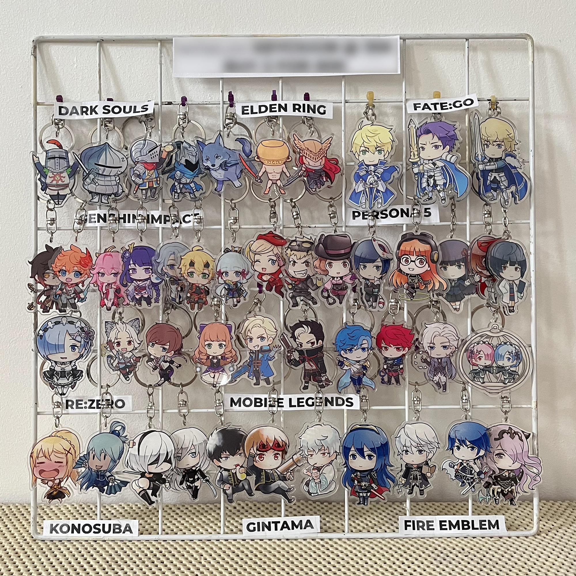 Dark Souls Elden Ring Mobile Legends Fate Persona 5 Gintama MLBB Mobile ...