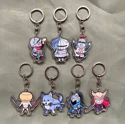 Dark Souls Elden Ring Keychain - Etsy