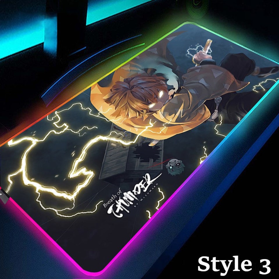 Demon Slayer RGB Gaming Mousepad sold by Nambcvt | SKU 565862 ...