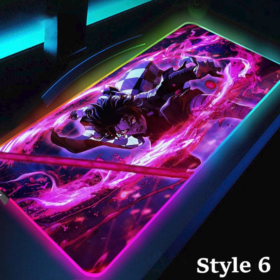 Demon Slayer RGB Gaming Mousepad sold by Nambcvt | SKU 565862 ...