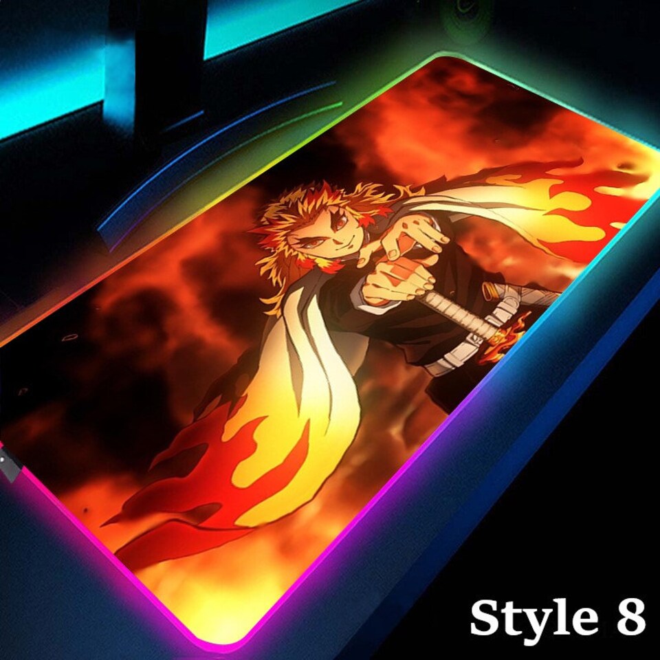 Demon Slayer RGB Gaming Mousepad sold by Nambcvt | SKU 565862 ...