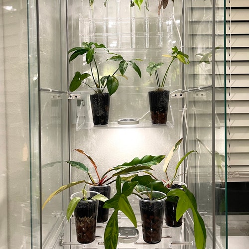 Ikea Tall Fabrikor Acrylic Pegboard Skadis Shelf Kit - Etsy